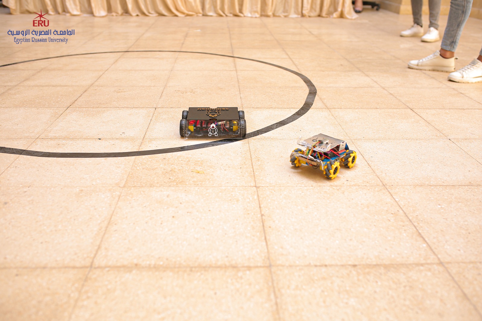 Sumo Robot competition at the Egyptian Russian University – ERU