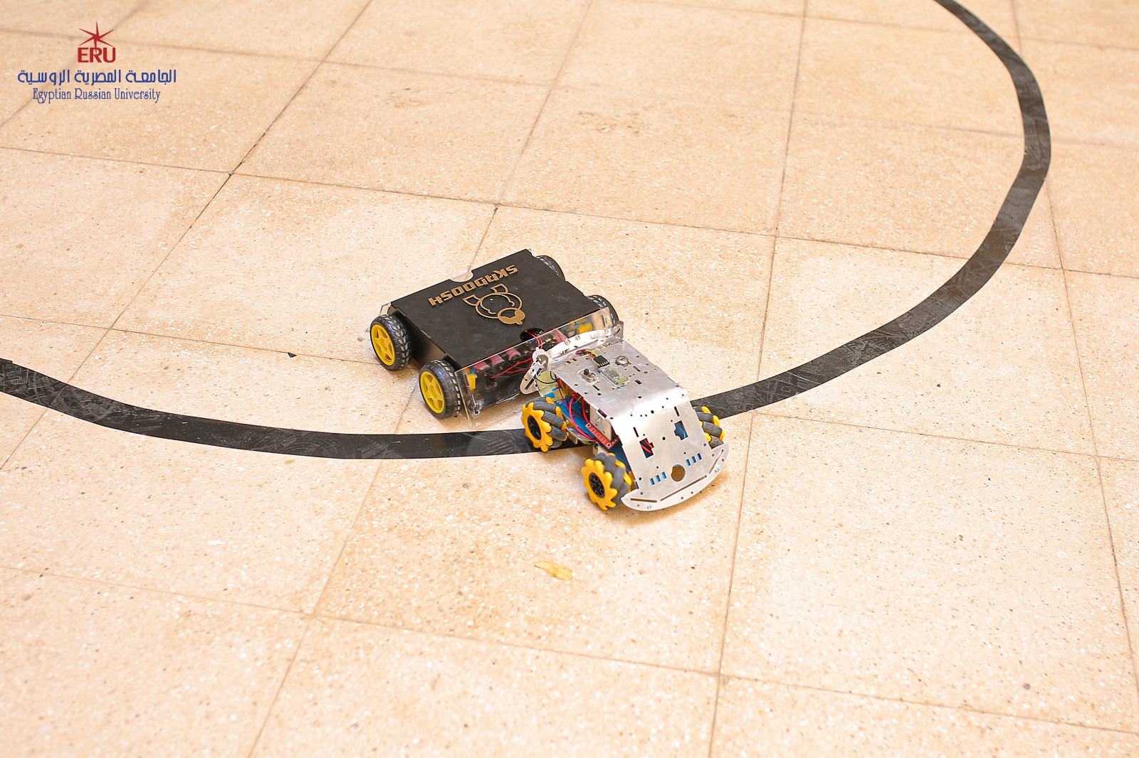 Sumo Robot competition at the Egyptian Russian University – ERU