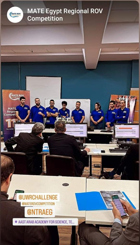 Participation of the Egyptian Russian University in the International Competition for Robotic ...
