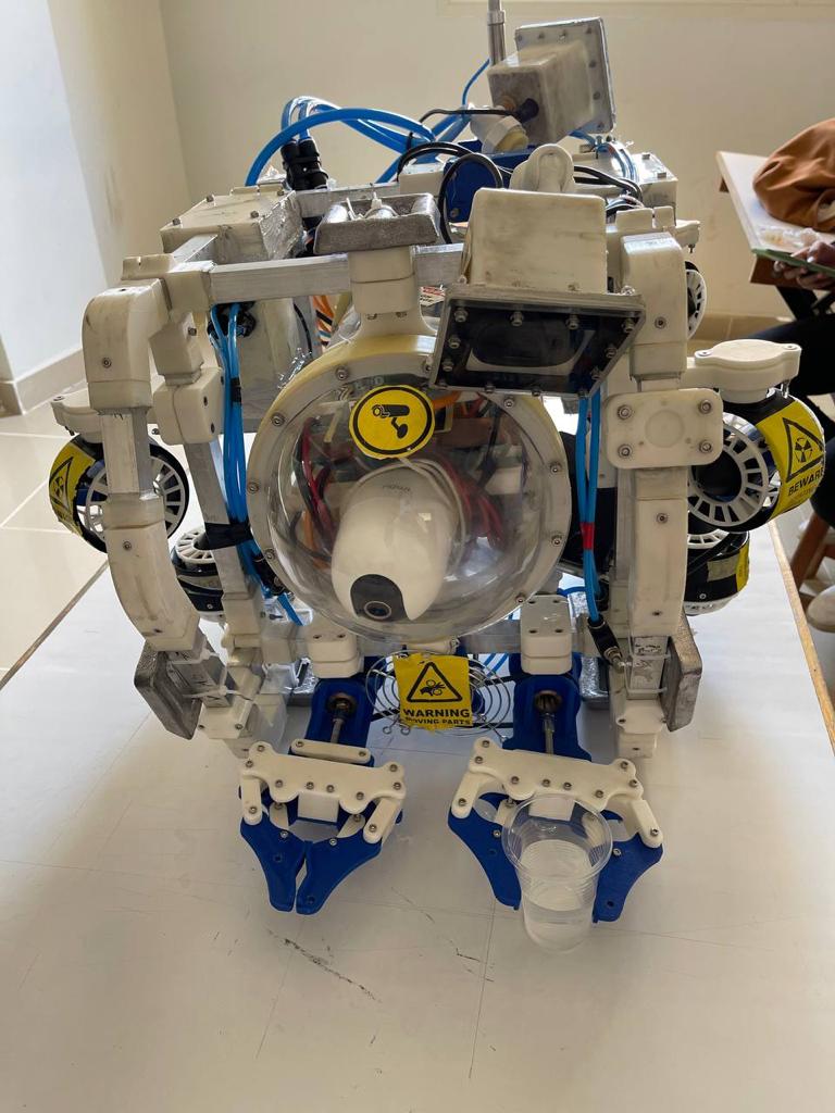 Participation of the Egyptian Russian University in the International Competition for Robotic ...